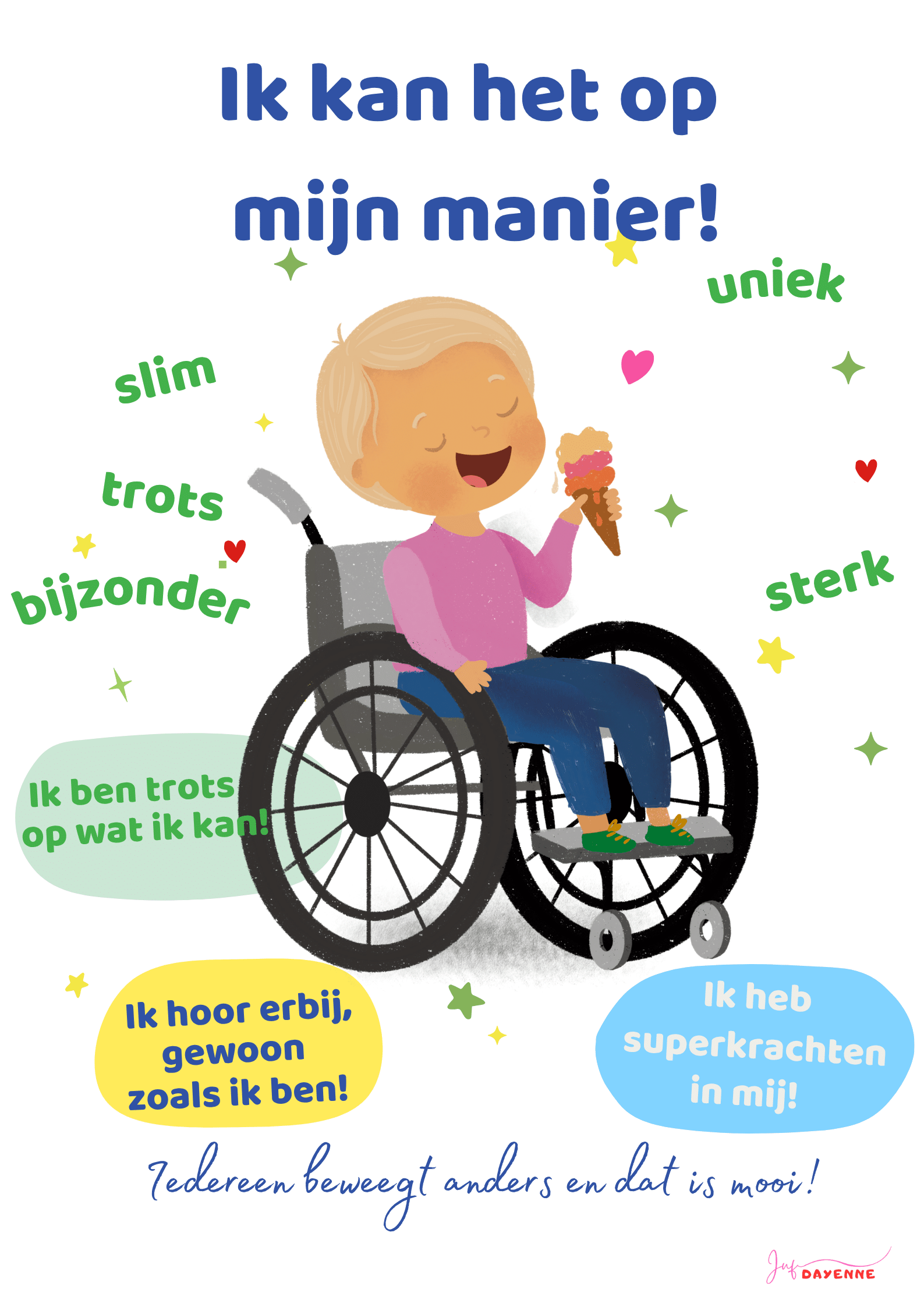 Ik hou van mijn Spiegelbeeld! - Juf Dayenne